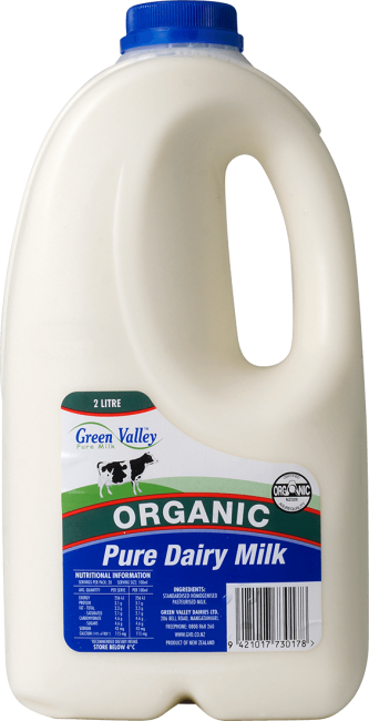 Organic Pure Dairy Milk - Green Valley Dairies